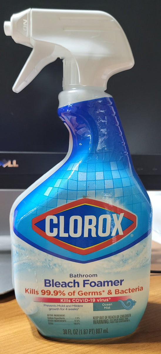 Clorox Bleach Foam Bathroom – The Spot Barbershop