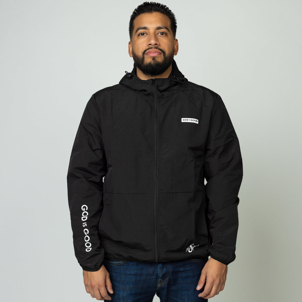God Is Good Mens Windbreaker – WAREHOUSE LIFE USA LLC