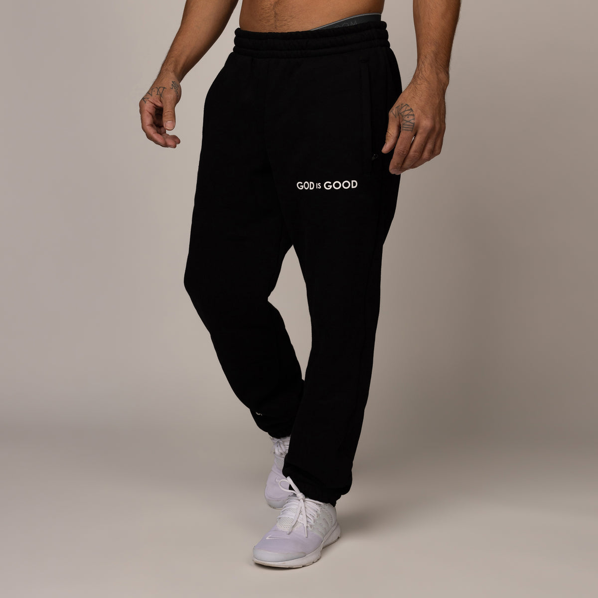 God is Good Sweatpants 2023 – The Spot Barbershop