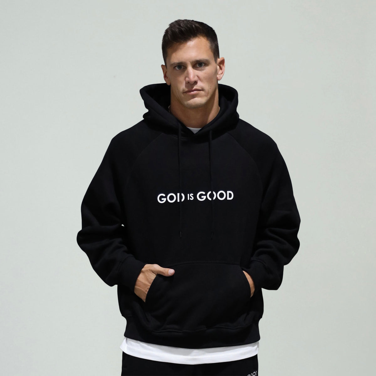 God Is Good Mens Hoodie Black – WAREHOUSE LIFE USA LLC
